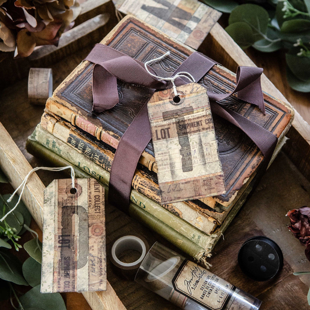 Washi Tape-Wrapped Tags Project | Stampington & Company