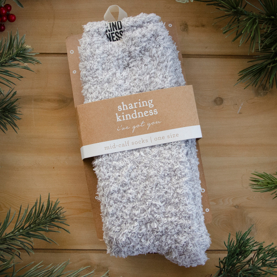 Smoke and Sand Kindness Socks | Stampington and Company