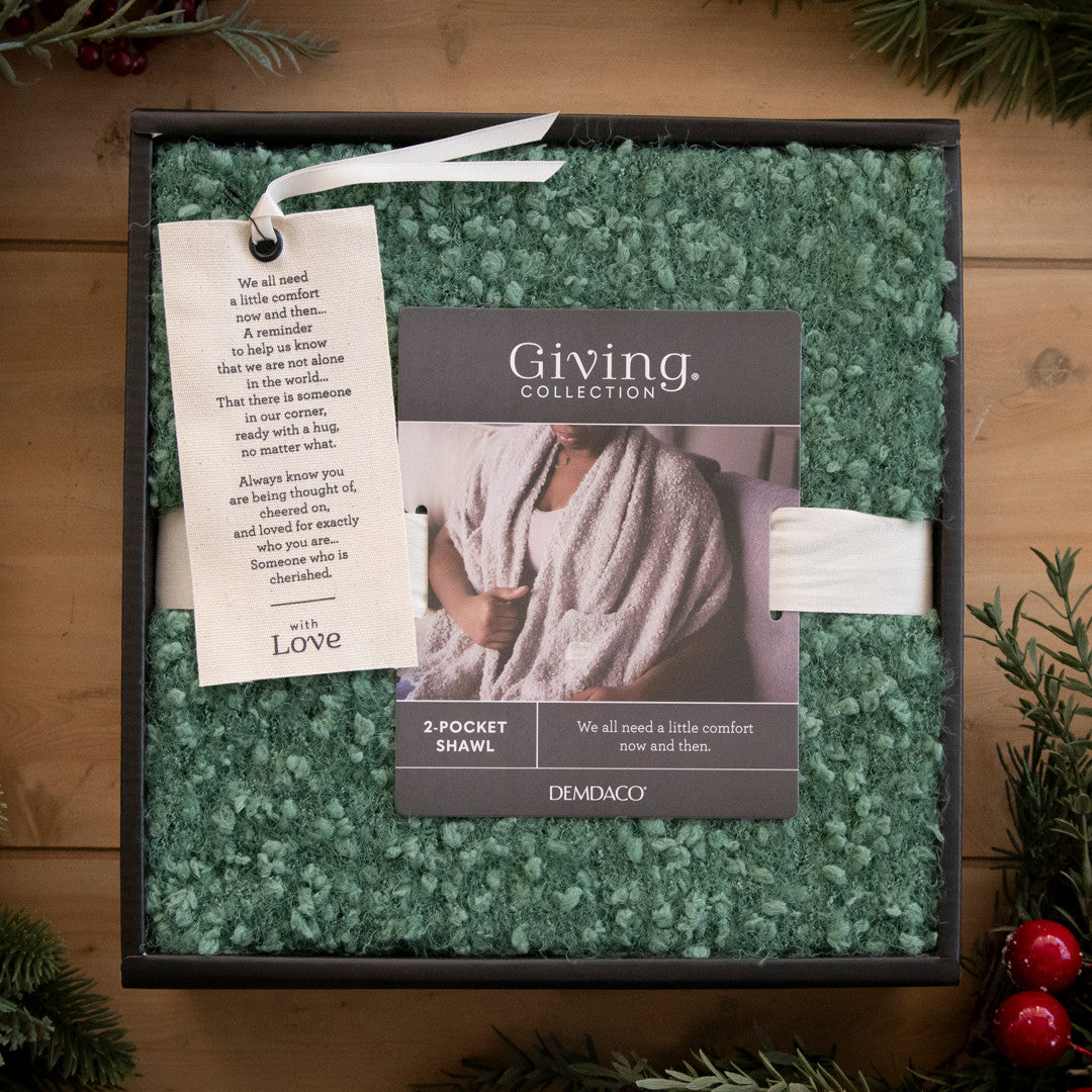 Green Giving Shawl | Stampington & Company
