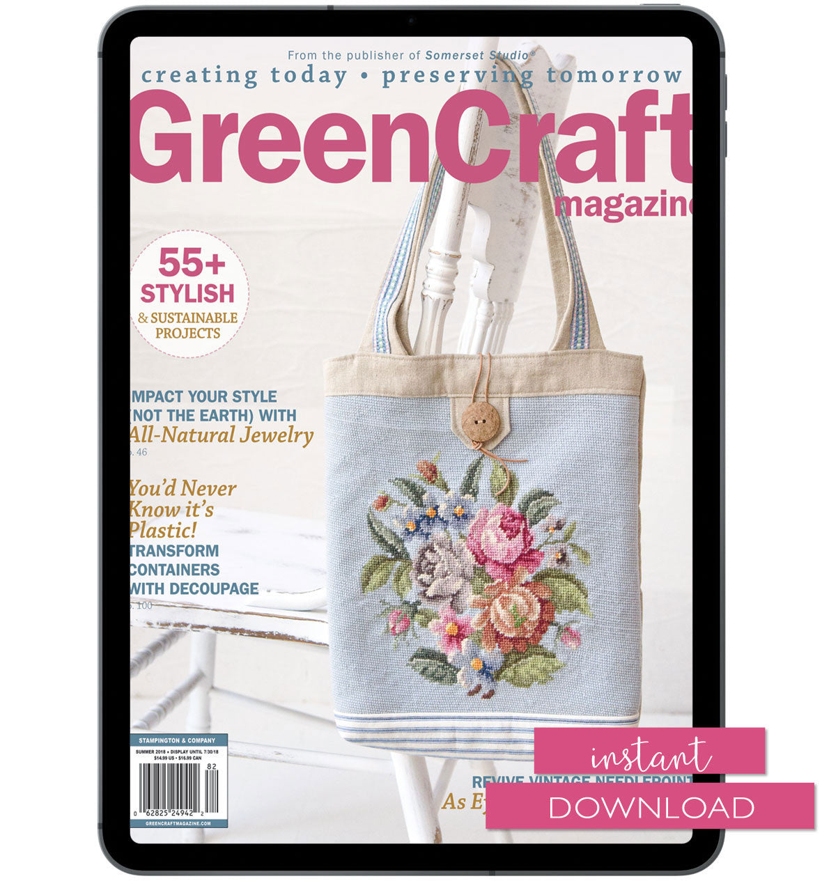 GreenCraft Magazine Summer 2018 Instant Download | Stampington & Company