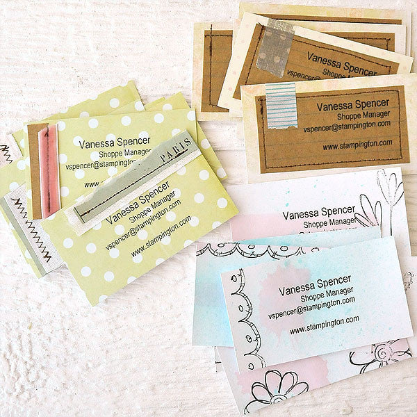 Creative Handmade Business Cards