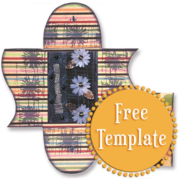 Funky Folder Template | Stampington & Company
